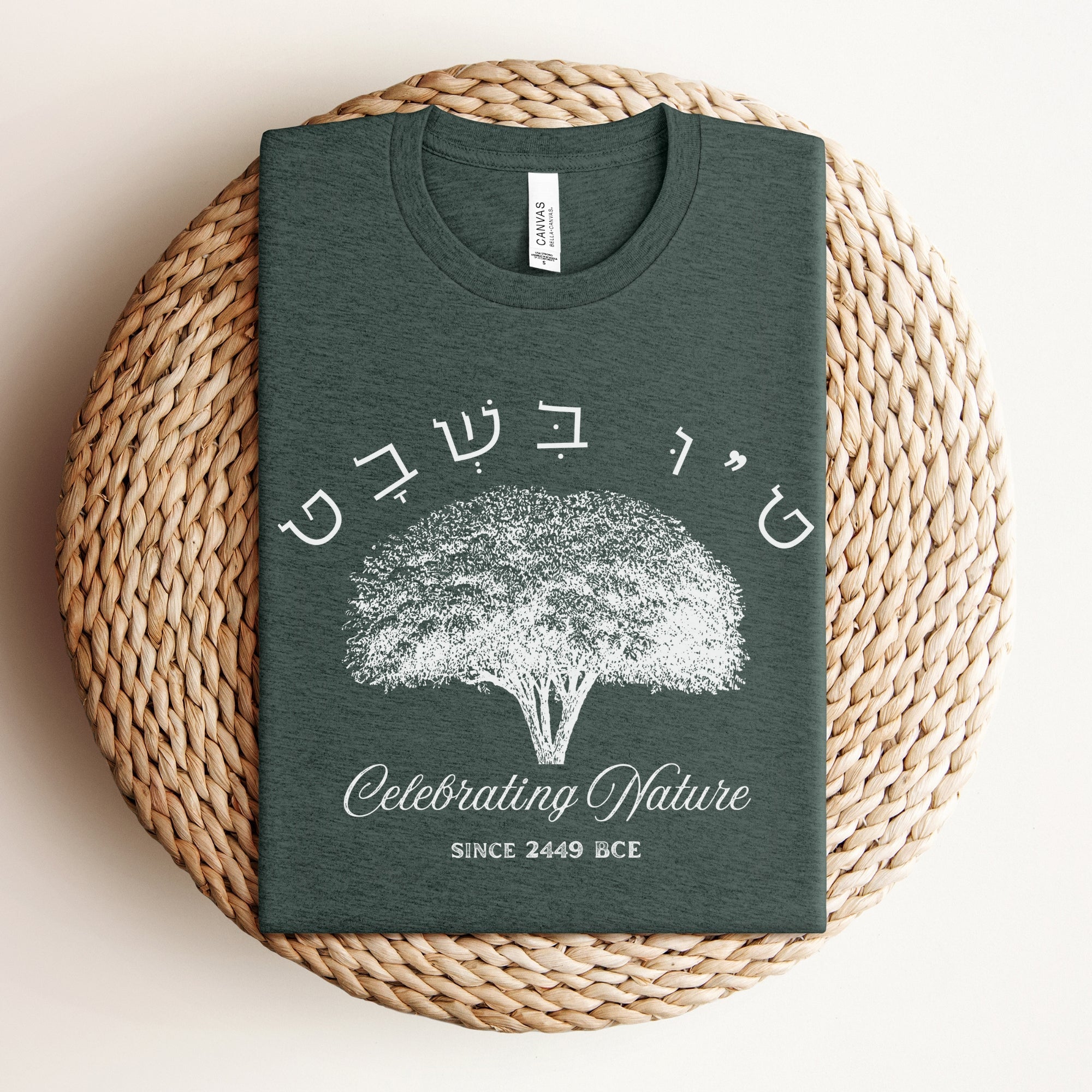Jewish Shirts | Tu Bishvat 🌲 | Oytiot Designs